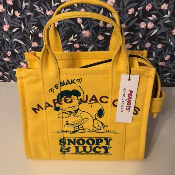 Marc Jacobs | Bags | Marc Jacobs X Peanuts The Snoopy Lucy Mini Tote ...